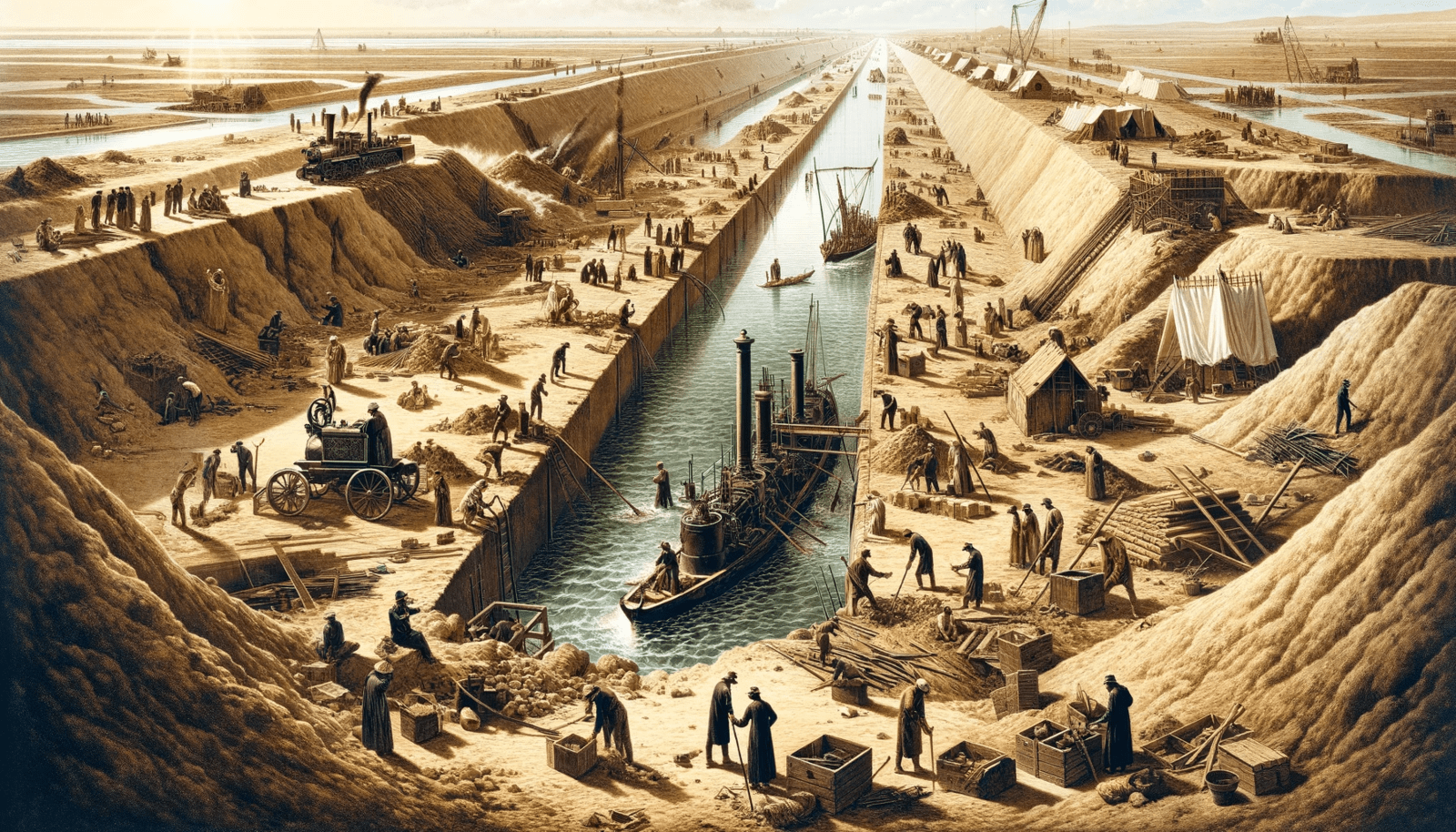 The Origins of the Suez Canal. | Titan Med